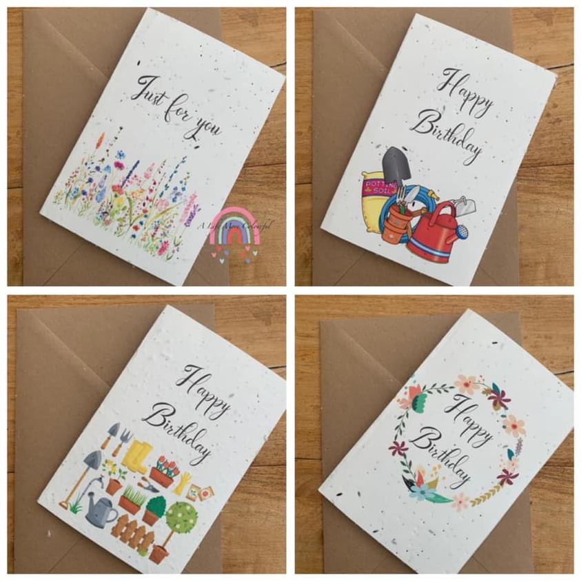 Eco friendly plantable greetings cards with free delivery - A Life More ...